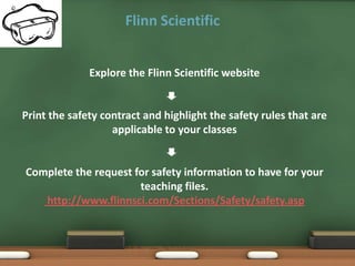 Lab Safety in Your Classroom | PPTX