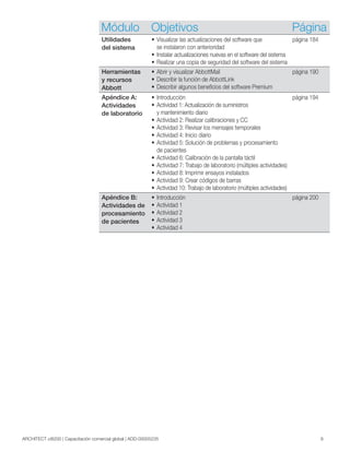 Abbott Ci8200 Guia de capacitacion usuario - abbott | PDF