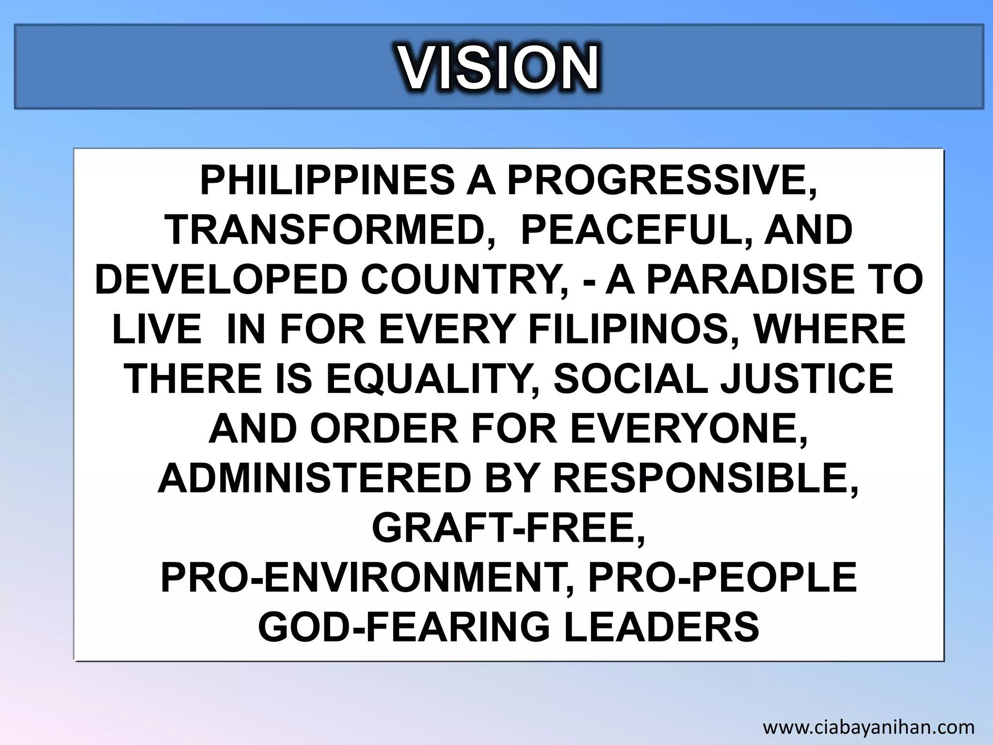 CIA-Bayanihan LEAP Presentation | PPTX