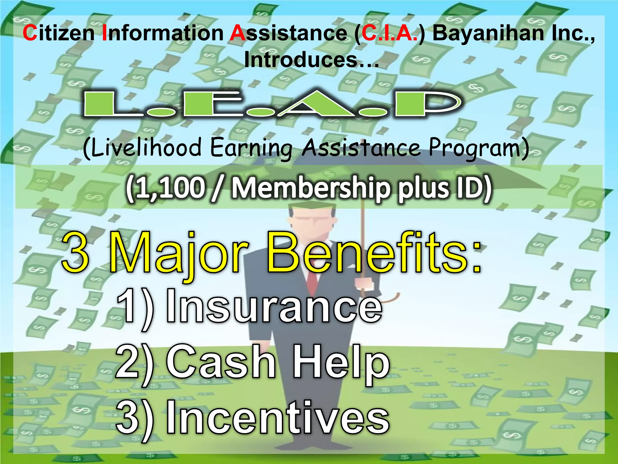CIA-Bayanihan LEAP Presentation | PPTX