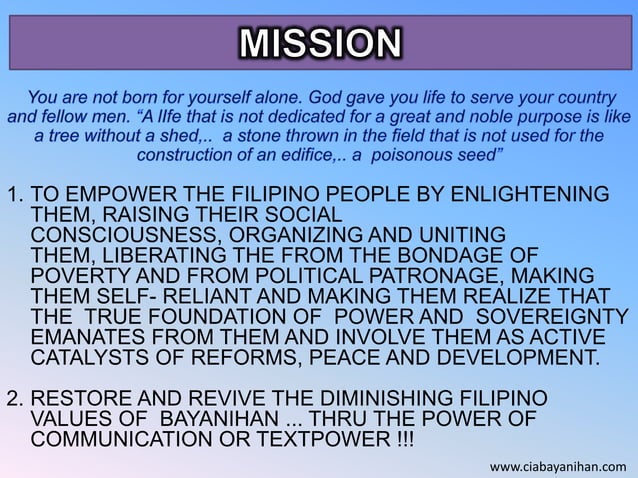 CIA-Bayanihan LEAP Presentation | PPTX