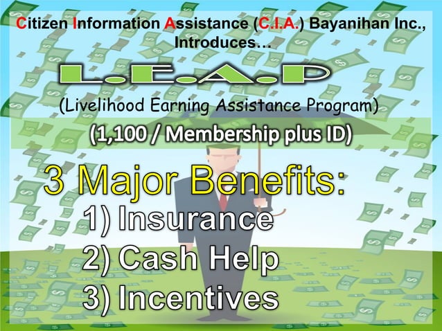 CIA-Bayanihan LEAP Presentation | PPTX