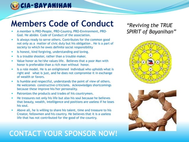 Cia bayanihan ppt | PPT