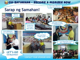 Cia bayanihan ppt | PPT