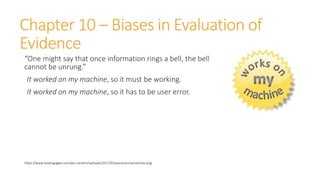 CIA Intelligence Analysis for Testers | PPTX