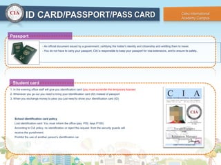 Cia orientationen | PPT