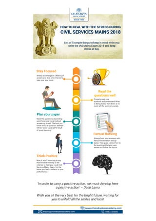 Cia stress infographic | PDF