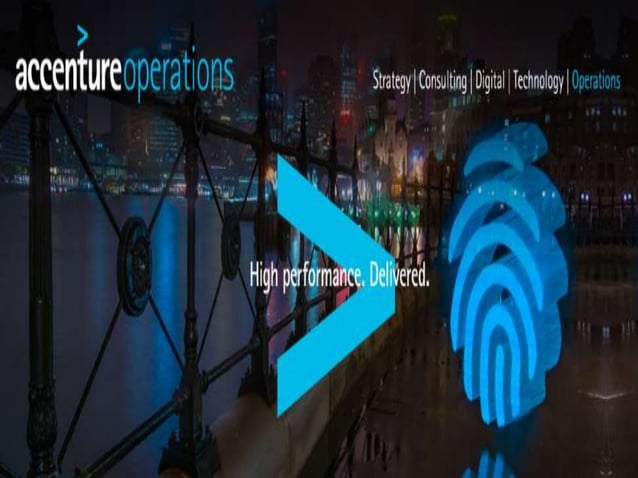 Accenture organisational structure | PPTX | Management Consulting ...