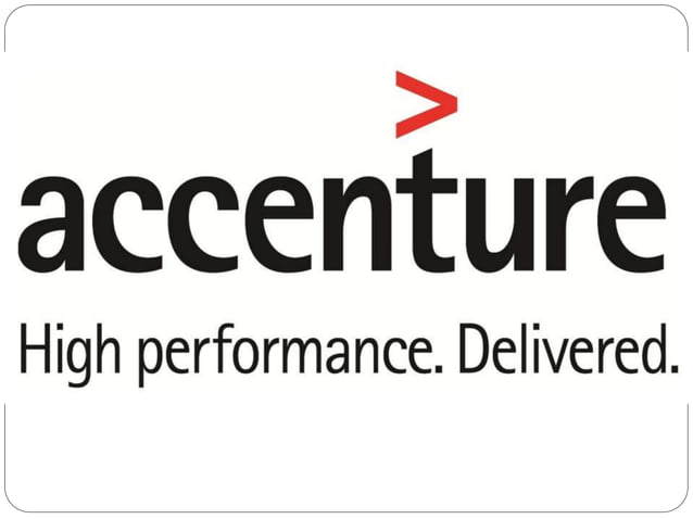 Accenture organisational structure | PPTX | Management Consulting ...