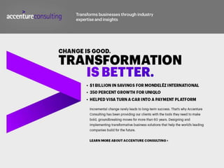 Accenture organisational structure | PPT