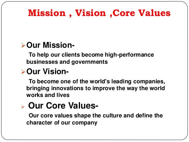 Accenture organisational structure