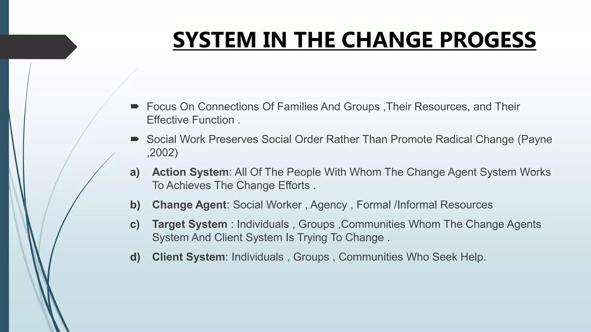 approaches of social work pratice | PPTX