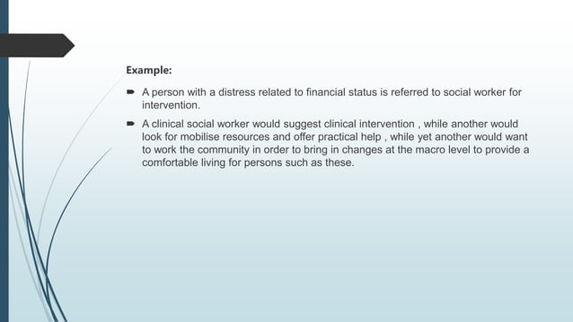 approaches of social work pratice | PPTX