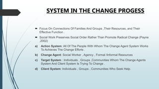 approaches of social work pratice | PPTX