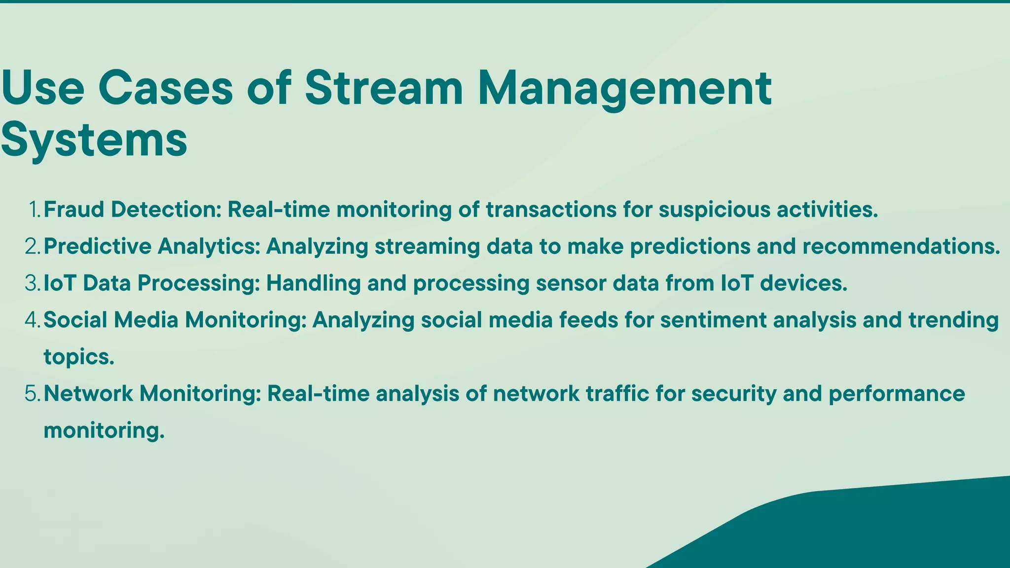 Data Streaming and Stream management system | PDF
