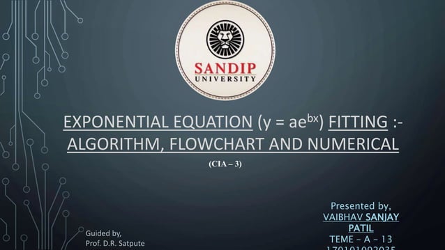 Numerical methods and programming | PPT
