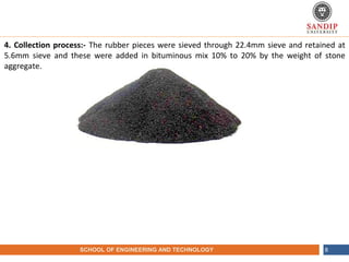Study on Crumb Rubber Modified Bitumen | PPT