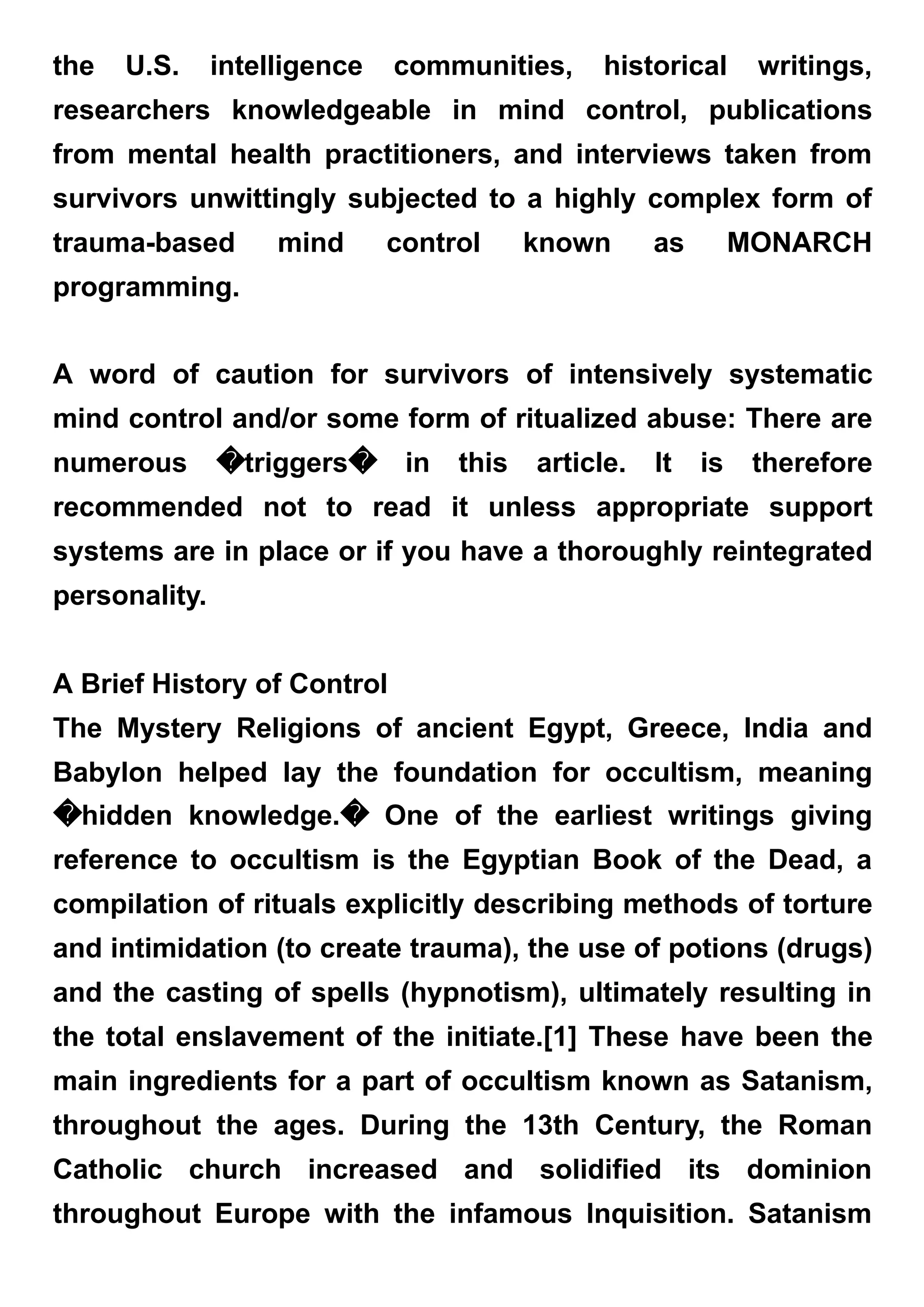 CIA and Project Monarch Full History Ron Patton.pdf