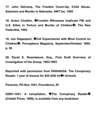 CIA and Project Monarch Full History Ron Patton.pdf