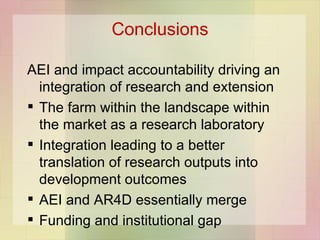 Lynam - Translating system research into farmer adoption | PPT