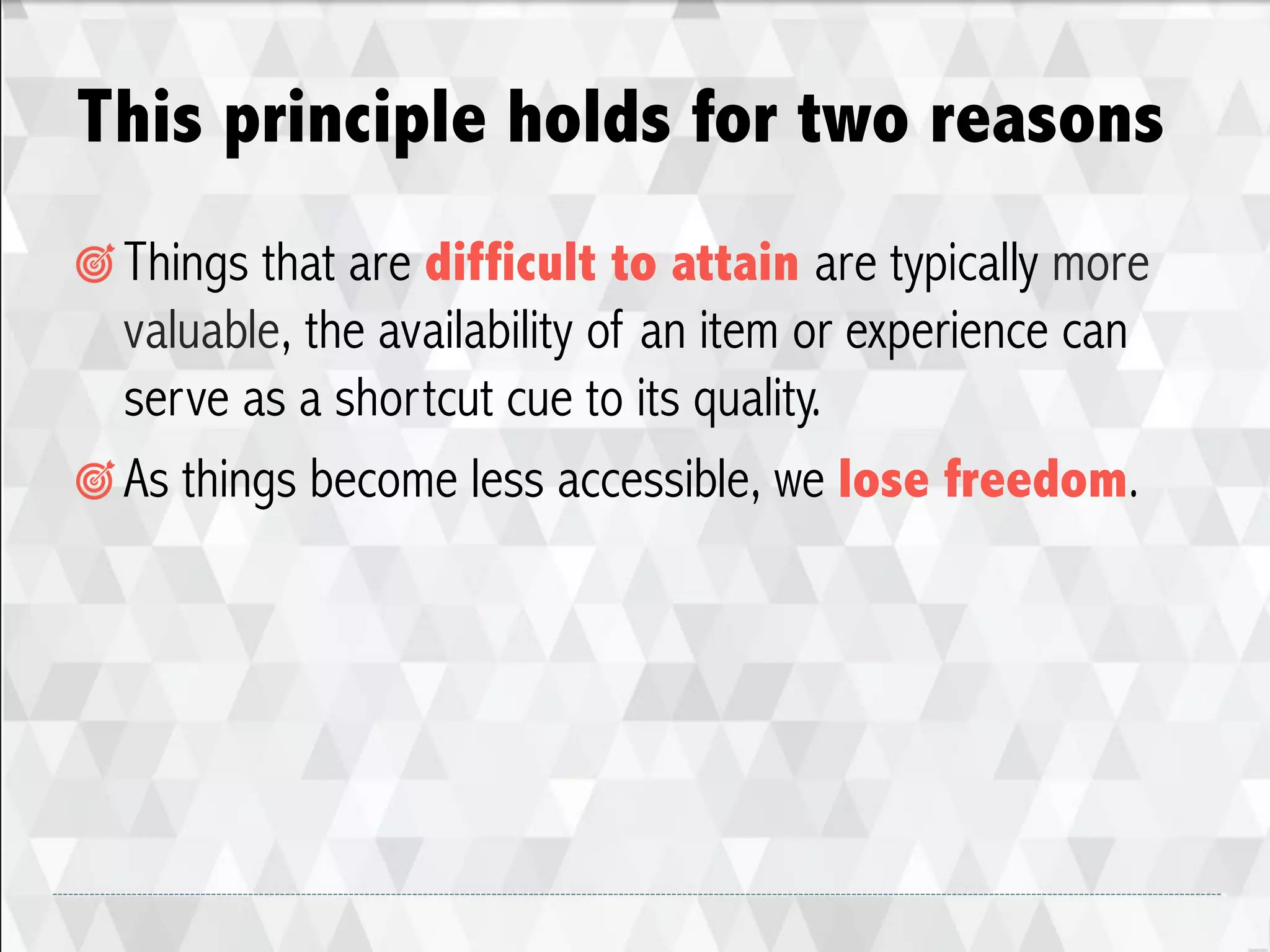 Principles of Influence : Scarcity and Instant Influence | PDF