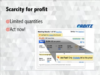 Principles of Influence : Scarcity and Instant Influence | PPT