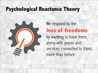 Principles of Influence : Scarcity and Instant Influence | PPT