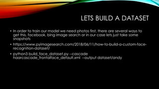 CIALUG June 2019: Raspberry Pi Facial Recognition | PPT