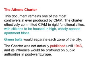 Modern Architecture - CIAM | PPT