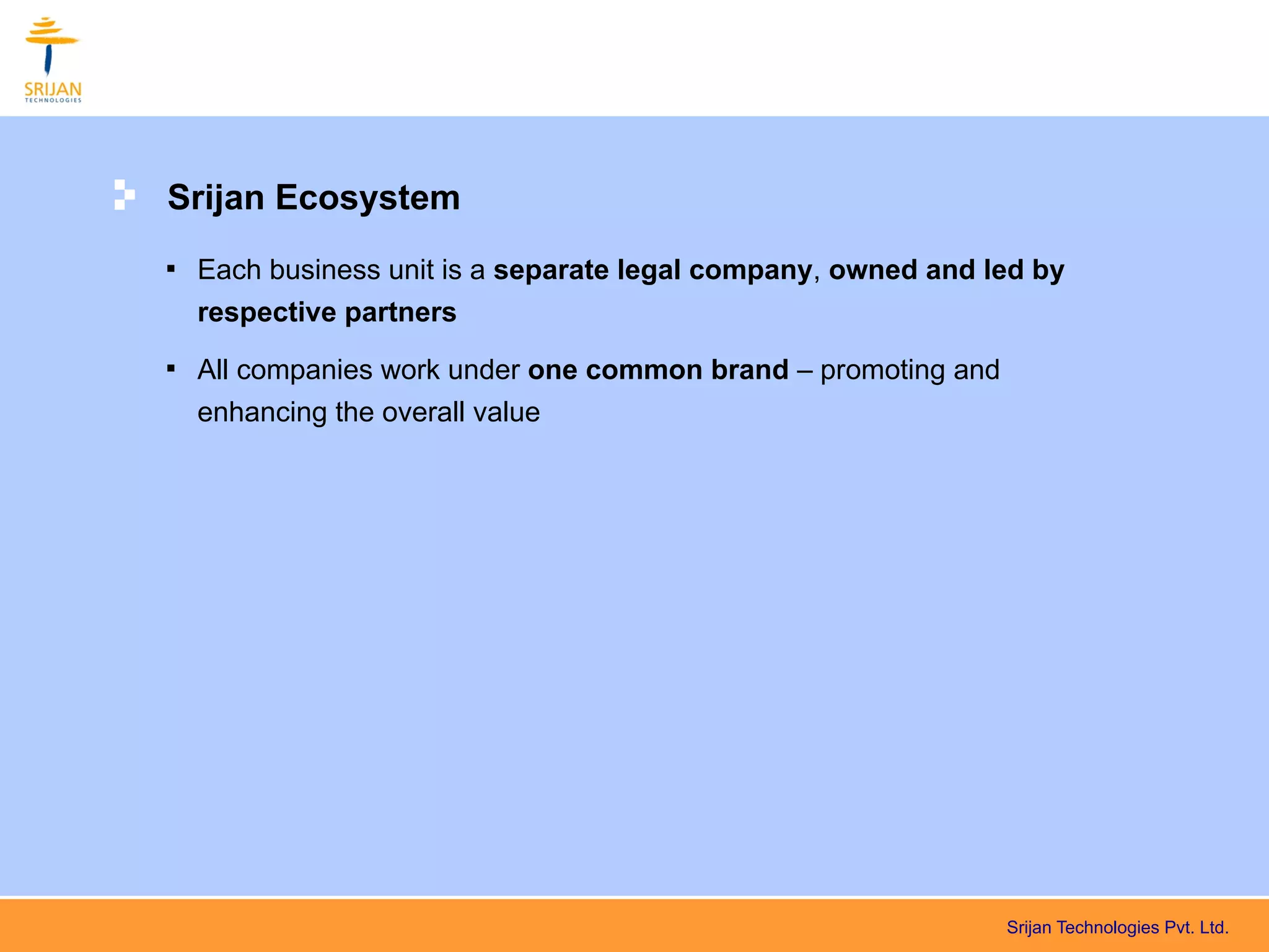 Organization Design for Srijan | PDF