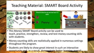 Teaching Money With Techonology | PPTX | Homework and Study | Education