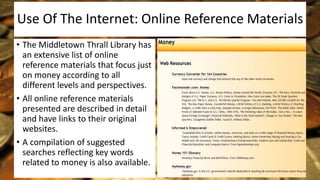 Teaching Money With Techonology | PPTX | Homework and Study | Education