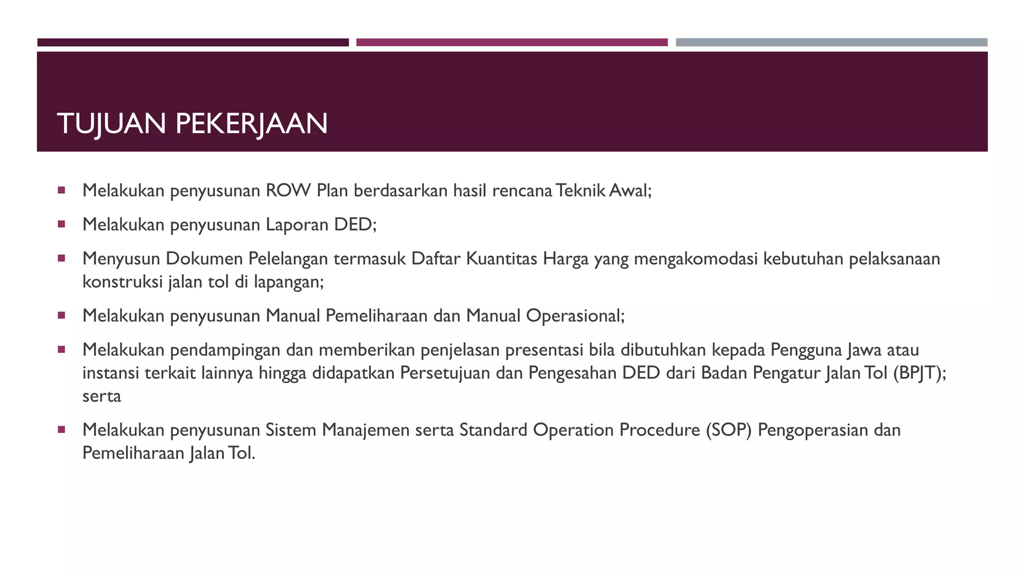 DED Rute Jalan TOL Padalarang Cianjur | PDF