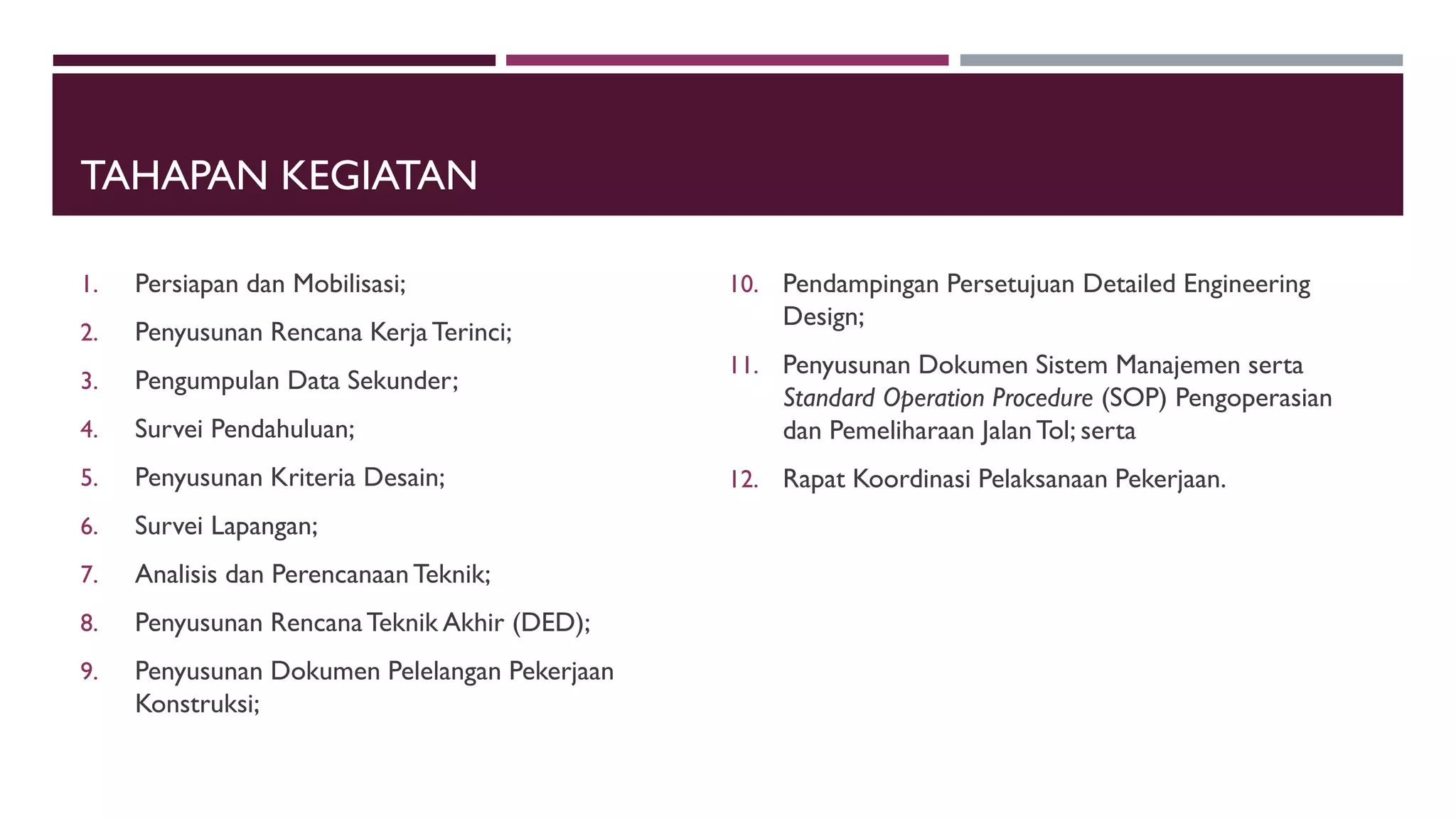 DED Rute Jalan TOL Padalarang Cianjur | PDF