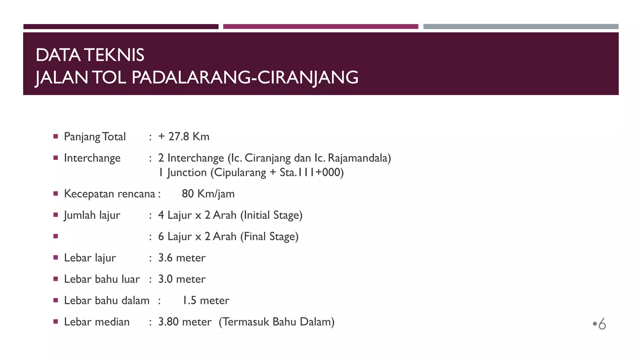 DED Rute Jalan TOL Padalarang Cianjur | PDF