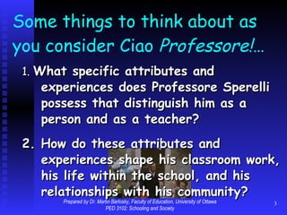 Ciao professore preview | PPT