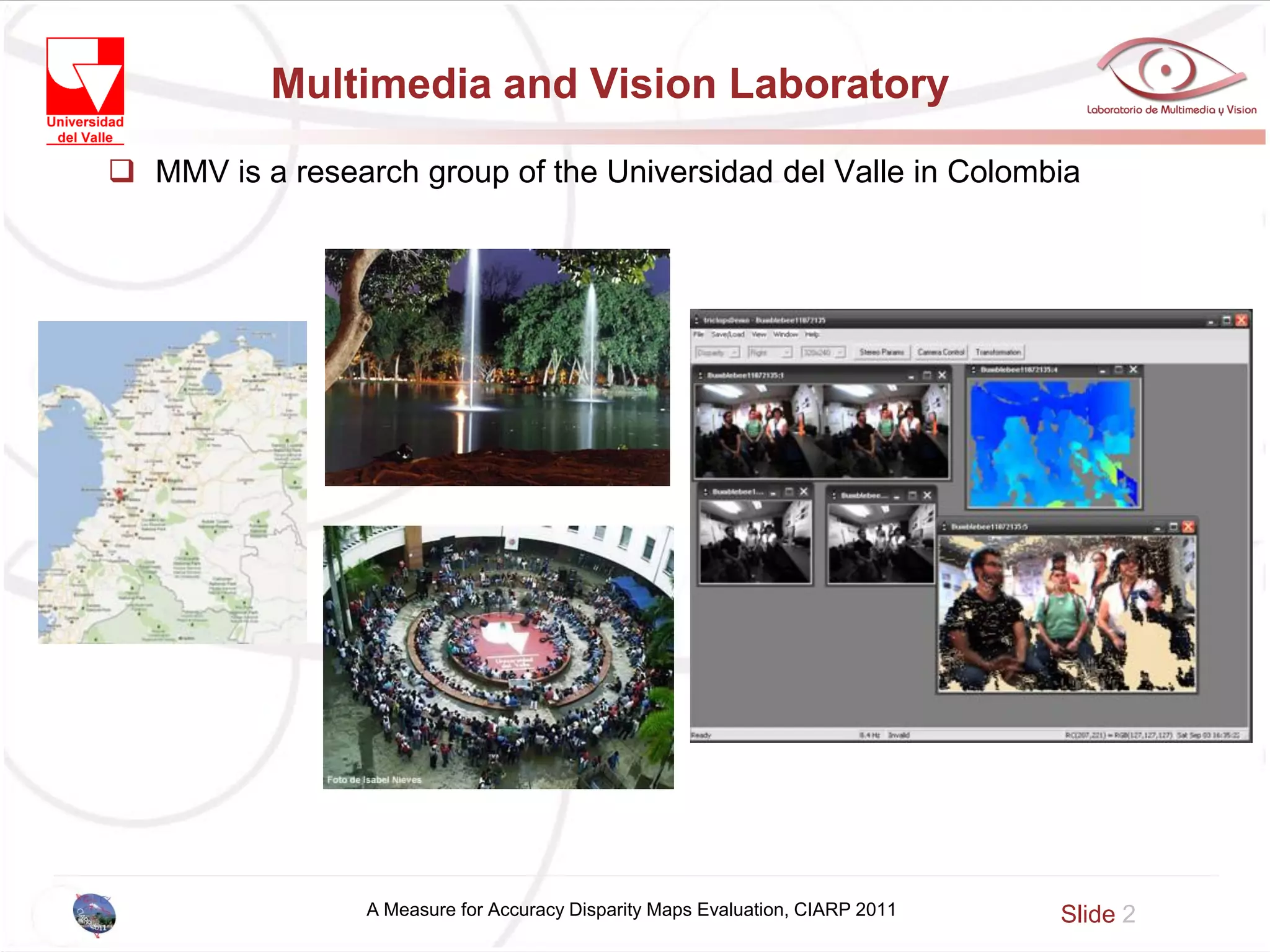 A Measure for Accuracy Disparity Maps Evaluation | PDF