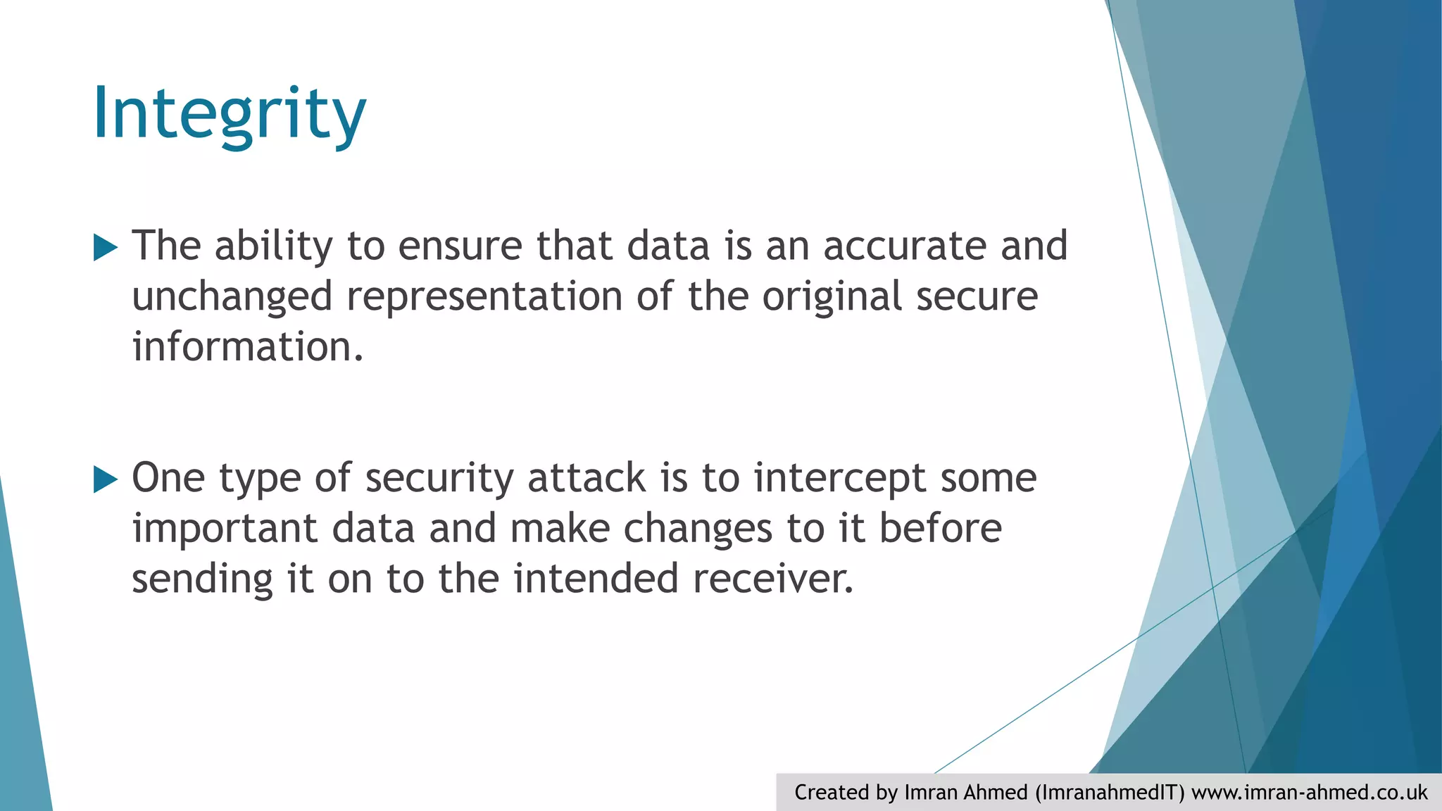 Cia security model | PPTX