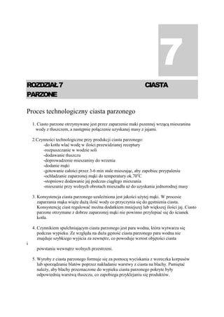 Ciasta cukiernicze | PDF