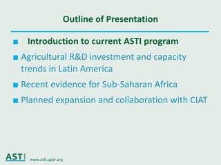 Ciat asti seminar_may2011 | PPT