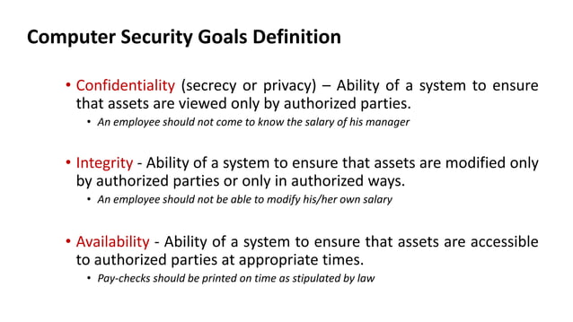 CIA Triad.pptx | Computing | Technology & Computing