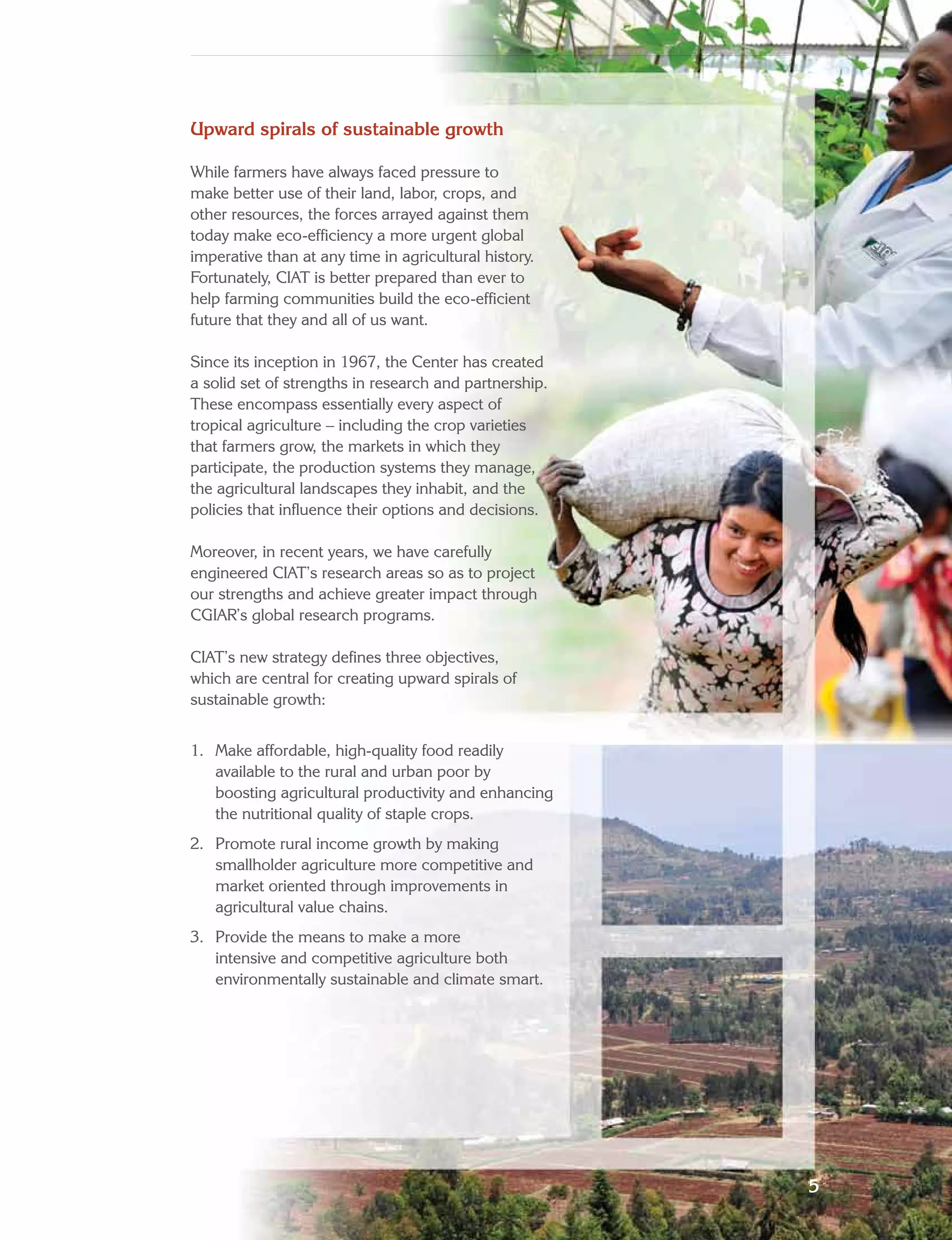 CIAT Strategy 2014–2020 A Synthesis | PDF | Agriculture | Industries