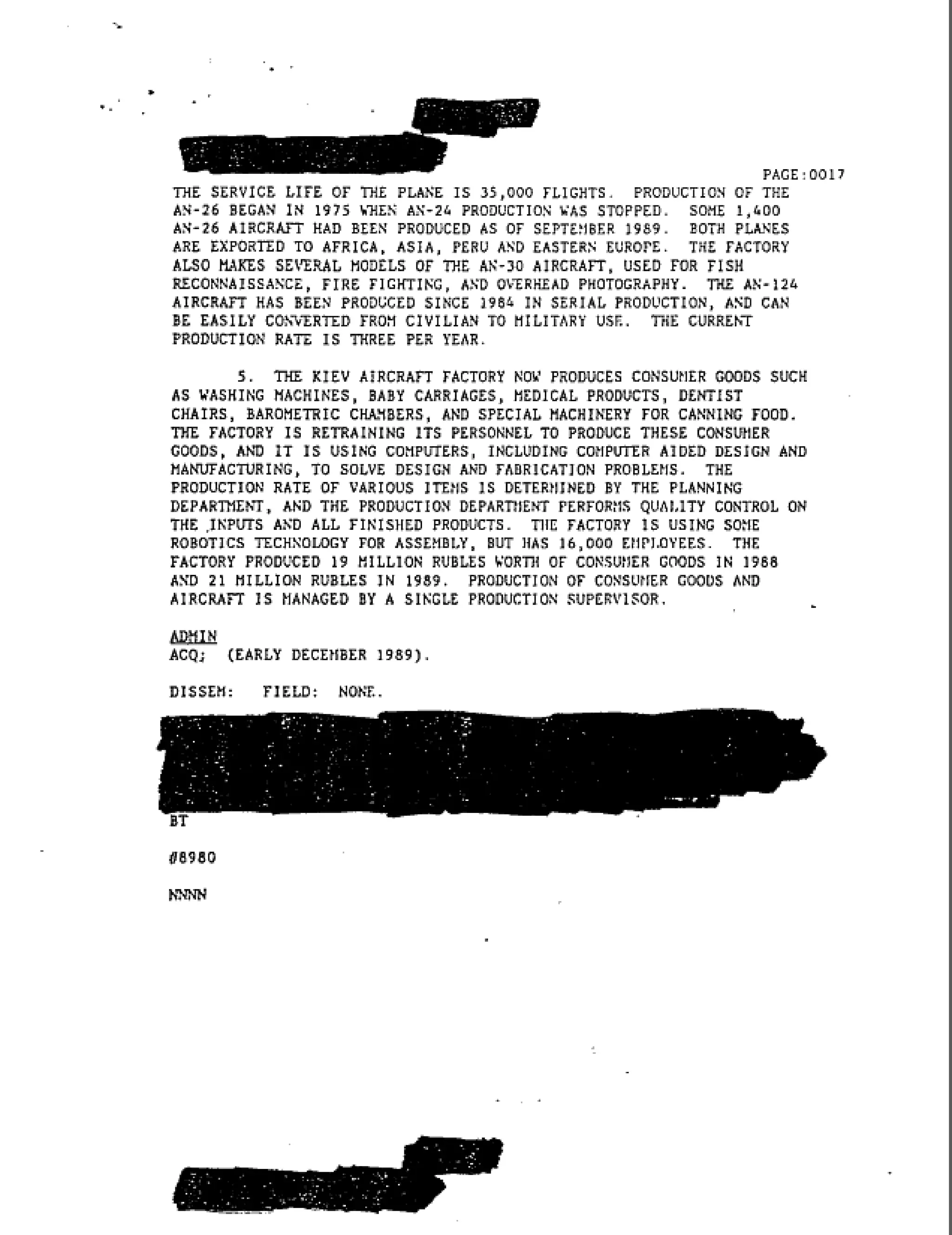 Cia ufo document 10 jan 1990 | PDF