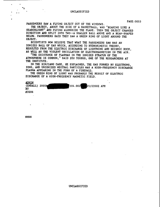 Cia ufo document 20 apr 1988 | PDF