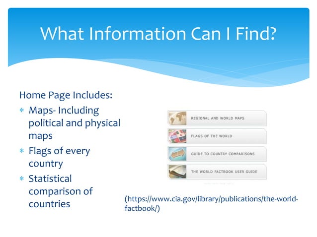 CIA World Factbook | PPTX
