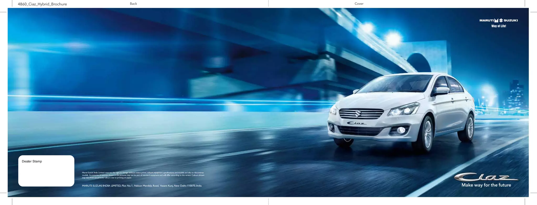 Maruti Ciaz SHVS - Brochure | PDF