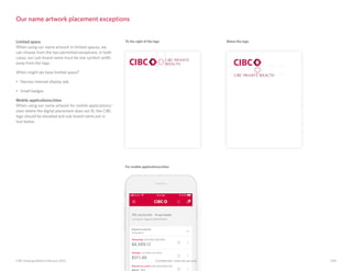 CIBC Wealth LOB Visual Identity and Brand Guidelines | PDF