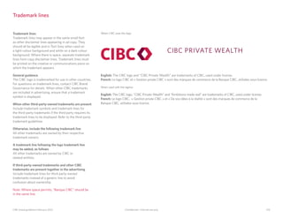CIBC Wealth LOB Visual Identity and Brand Guidelines | PDF | Business ...