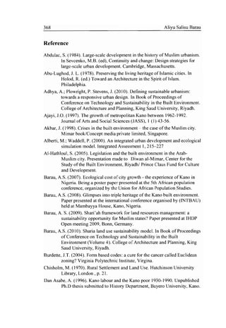 Islamic Instruments for Sustainable Urban Spatial Planning and ...