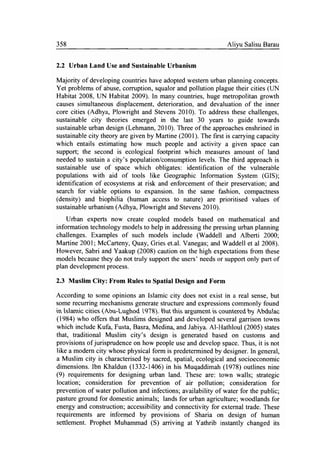 Islamic Instruments for Sustainable Urban Spatial Planning and ...